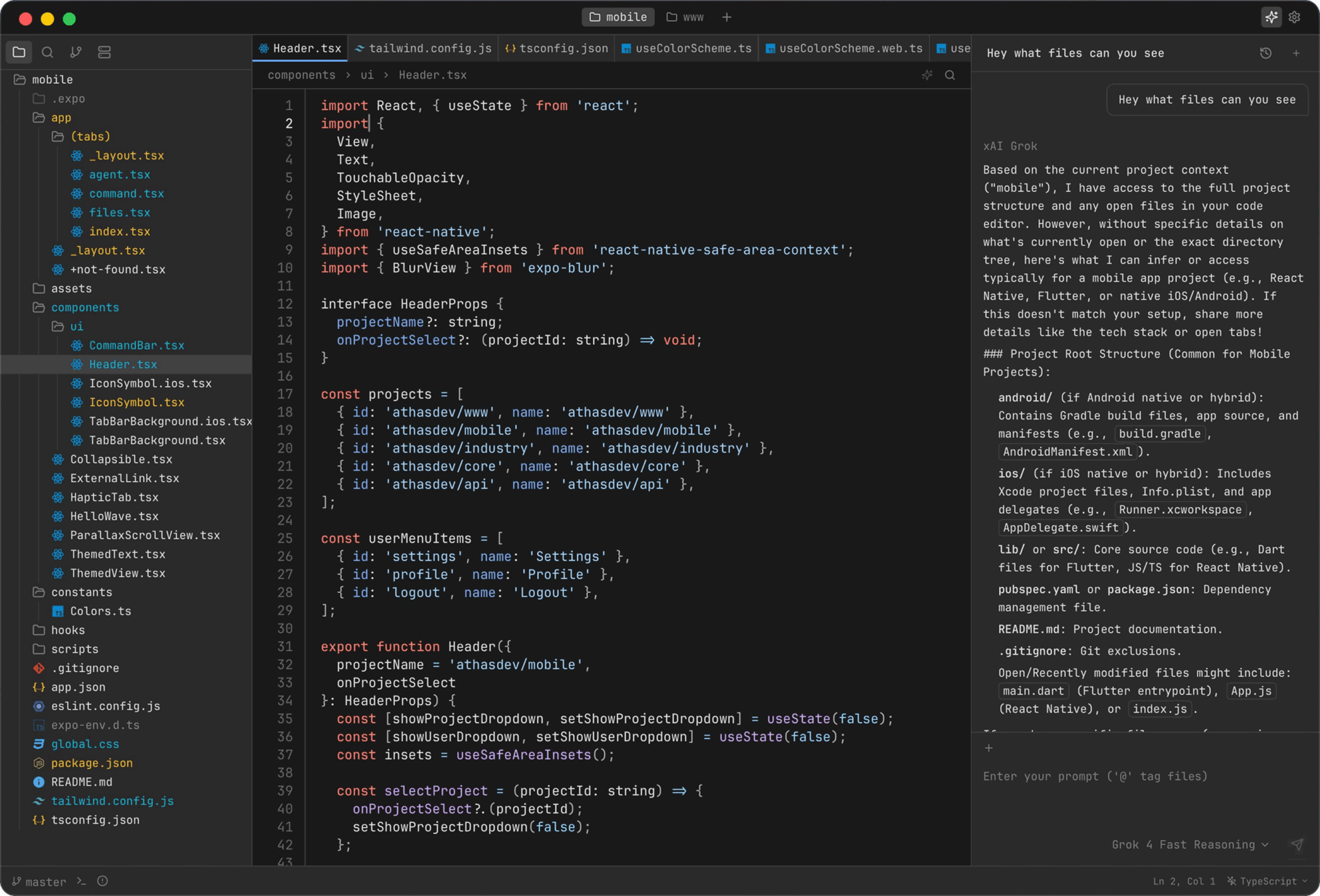 Athas - cross-platform code editor - LinuxLinks