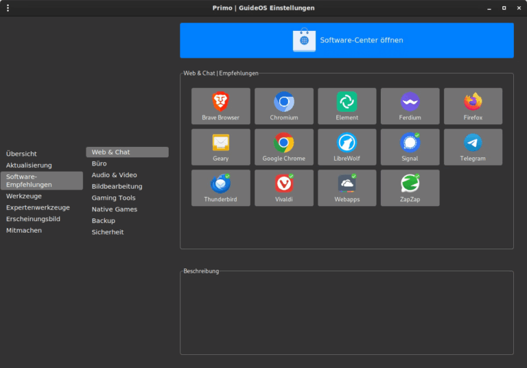 GuideOS - beginner-friendly Linux distribution - LinuxLinks