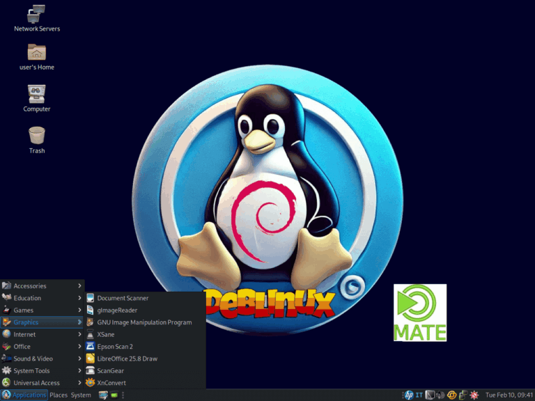 Deblinux - lightweight operating system based on Debian - LinuxLinks