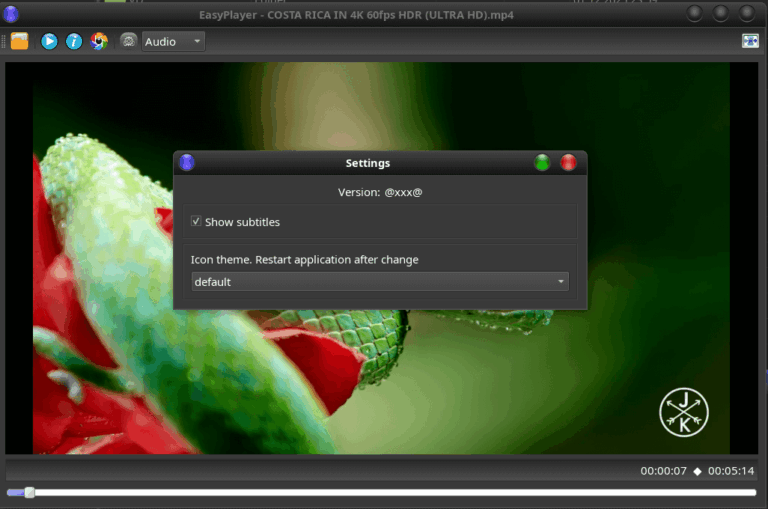 EasyPlayer - simple video and audio player - LinuxLinks