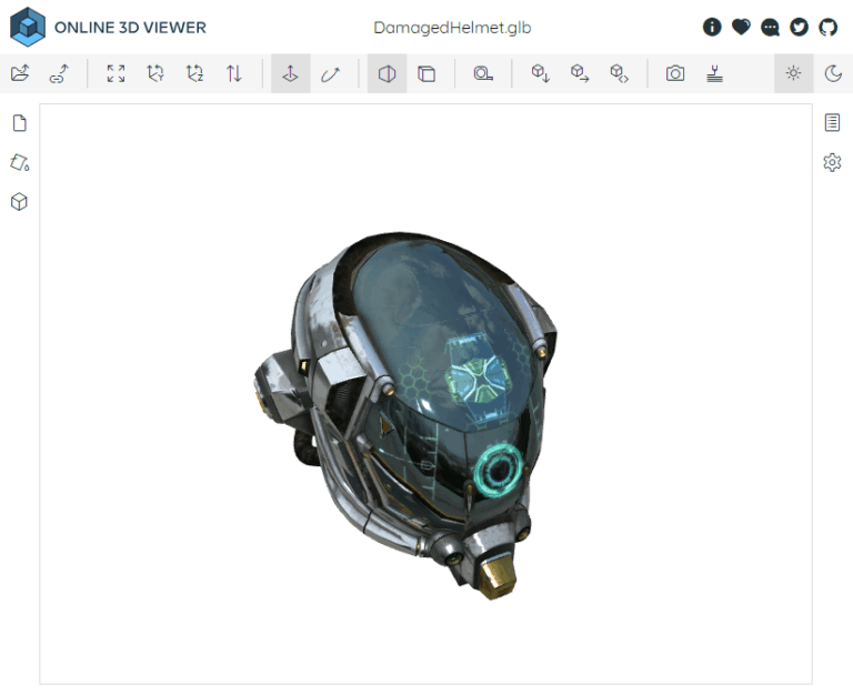 Online 3D Viewer - browser-based application for inspecting 3D models ...